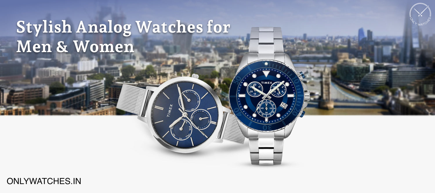 Stylish Analog Watches for Men & Women – Only Watches